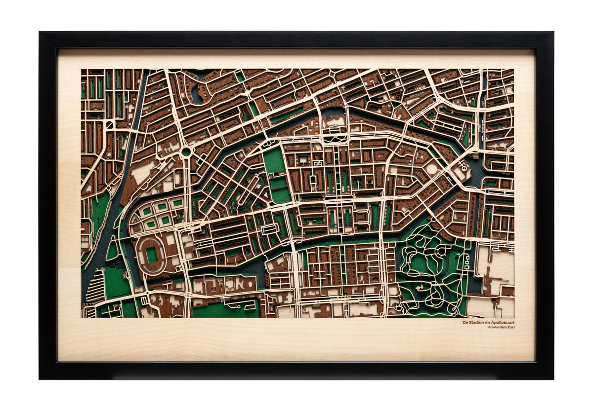 Bespoke Topographic Art Studio - 3D Hardwood Maps - MAPLAB